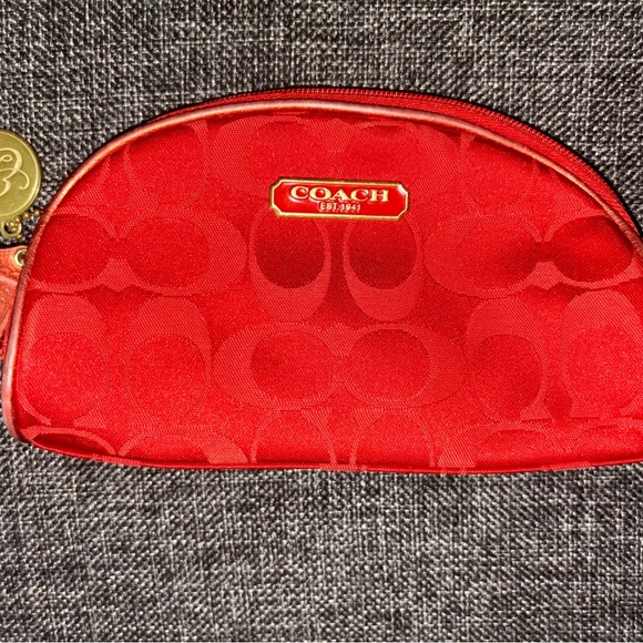 Coach | Bags | Coach Este Lauder Collaborated 20 Scarlet Signature ...